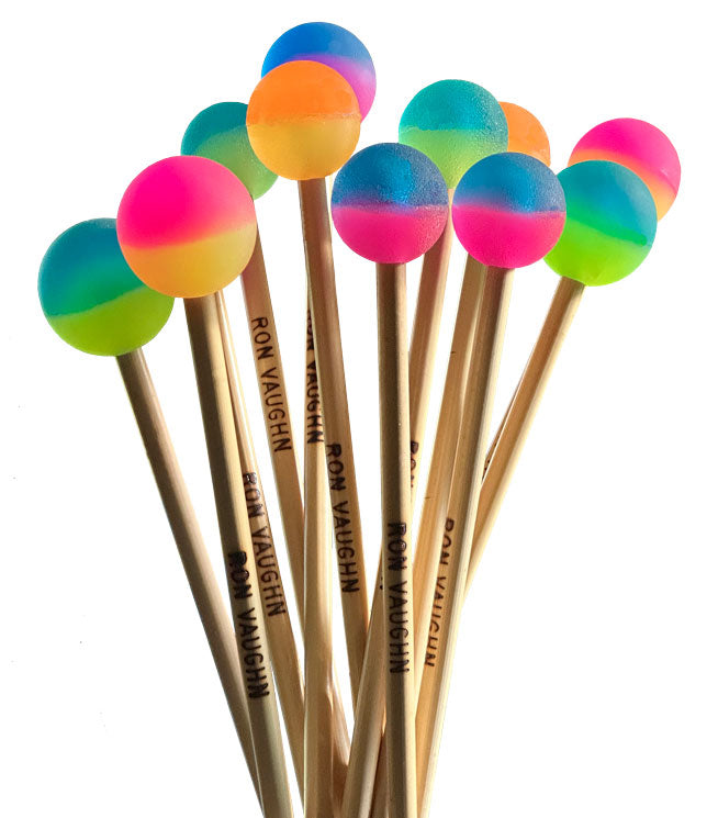 Log Drum Mallets, LARGE, for Tenor & Bass Ron Vaughn Log Drums – Ron ...